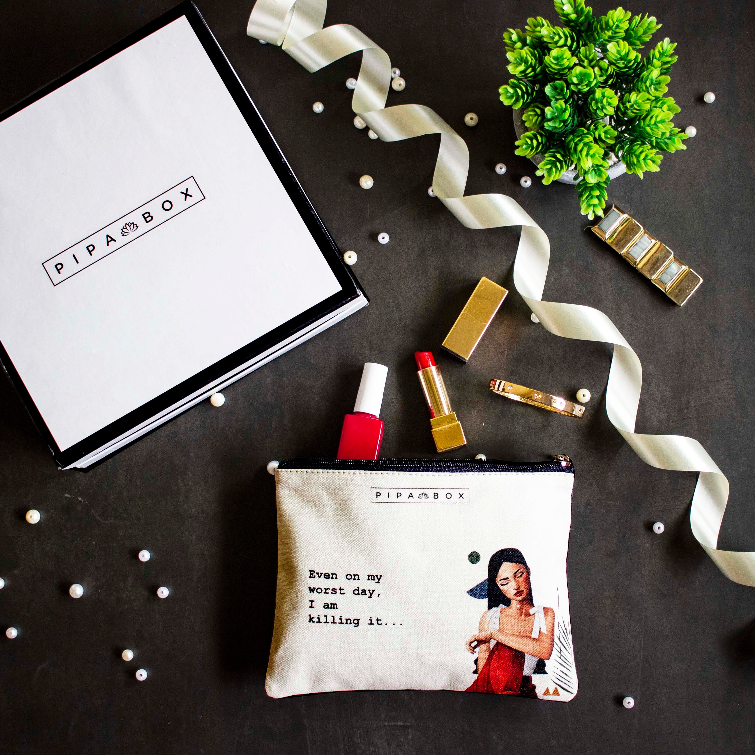 Sienna Dream Canvas Pouch | Buy Canvas Pouch Online – Pipabox